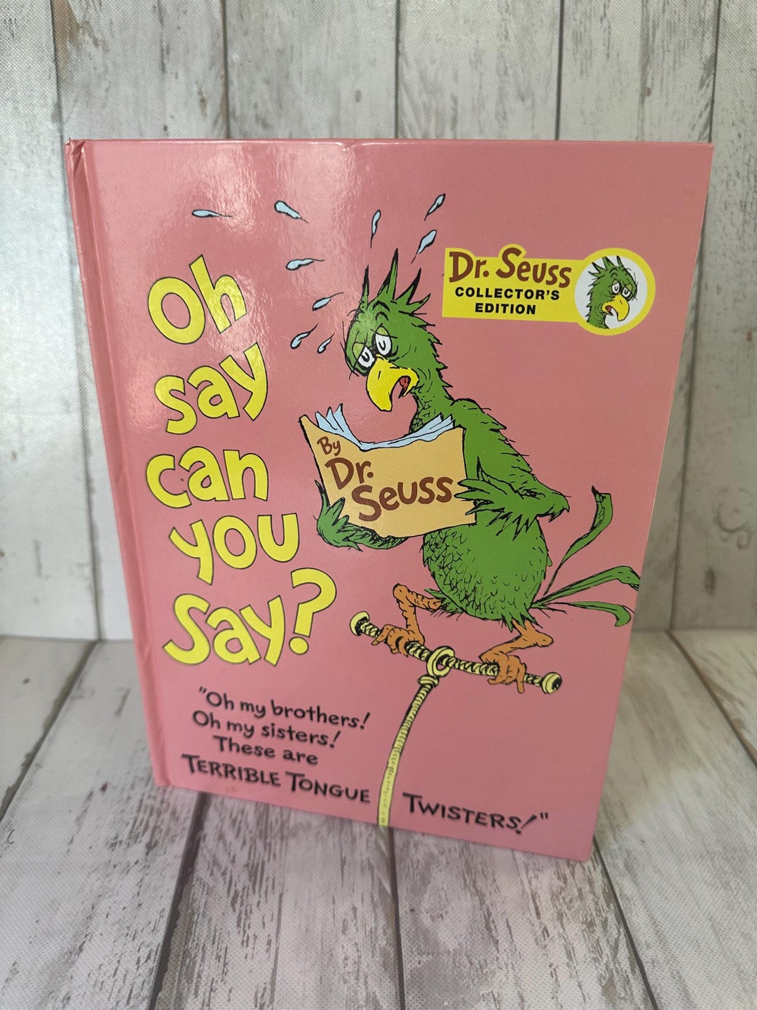 Oh Say Can You Say ~ Dr. Seuss 1979 Hardcover ~ Excellent Like-new ...