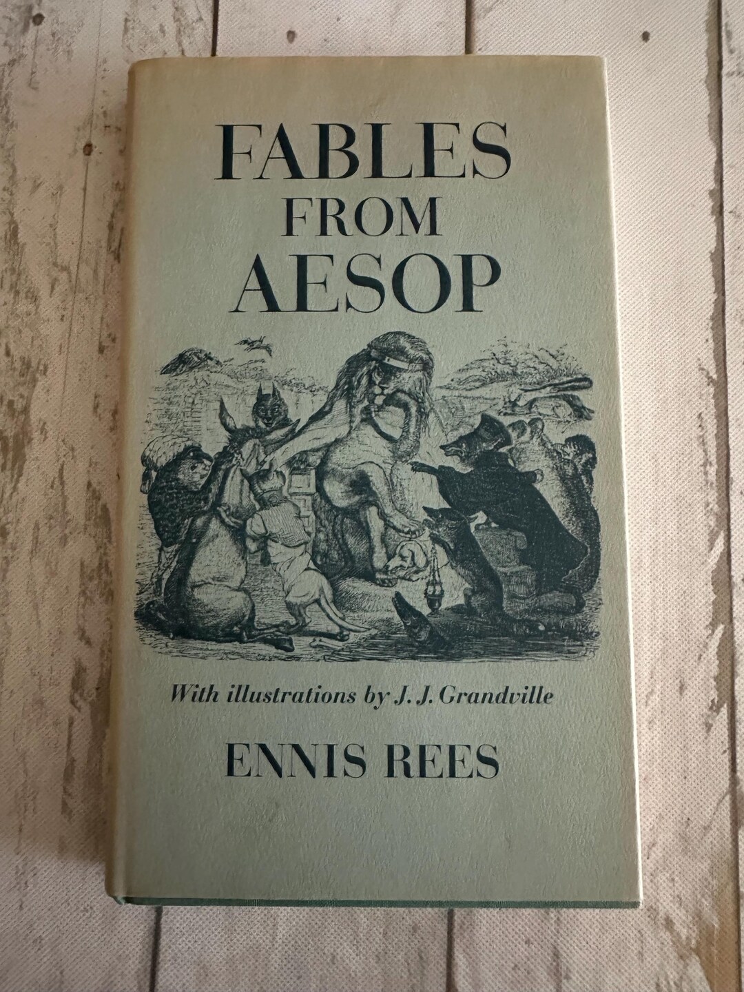 Fables From Aesop~ 1966 Hardcover With DJ~ Ennis Rees~ Oxford ...