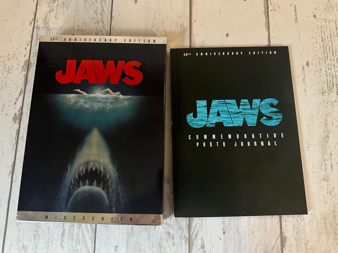 Jaws 30th Anniversary Edition Dvd/booklet~ Play Tested Great Condition ...