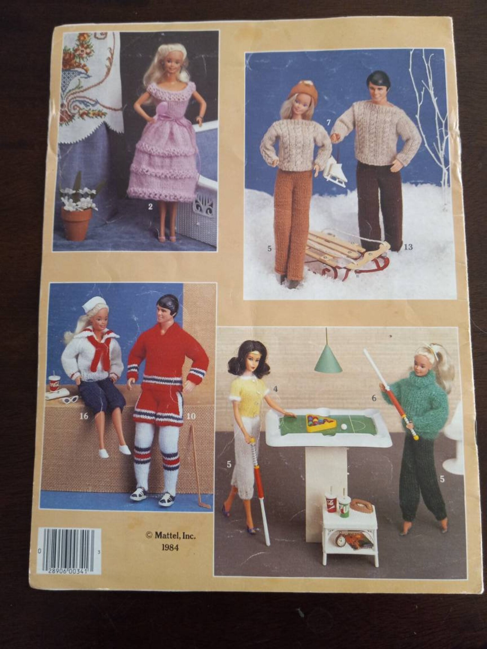 Fashion Doll Clothes Leaflet 341 Mattel his & Her - Etsy