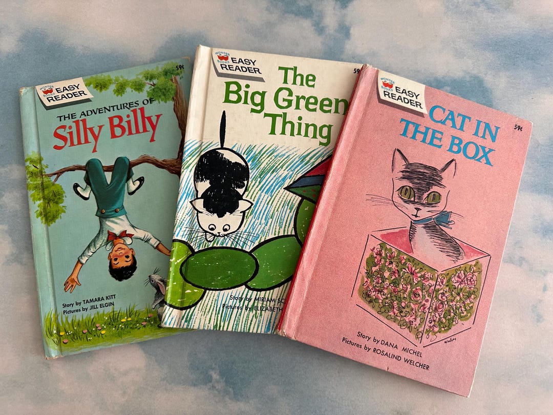 Easy Reader Children's Books~ Set of 3~ 1961 '63~ Good Condition FREE ...
