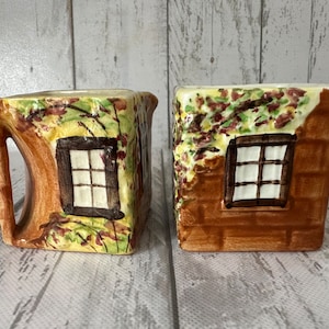Rare Price Kensington Cottage Ware Square Open Cream and Sugar ...
