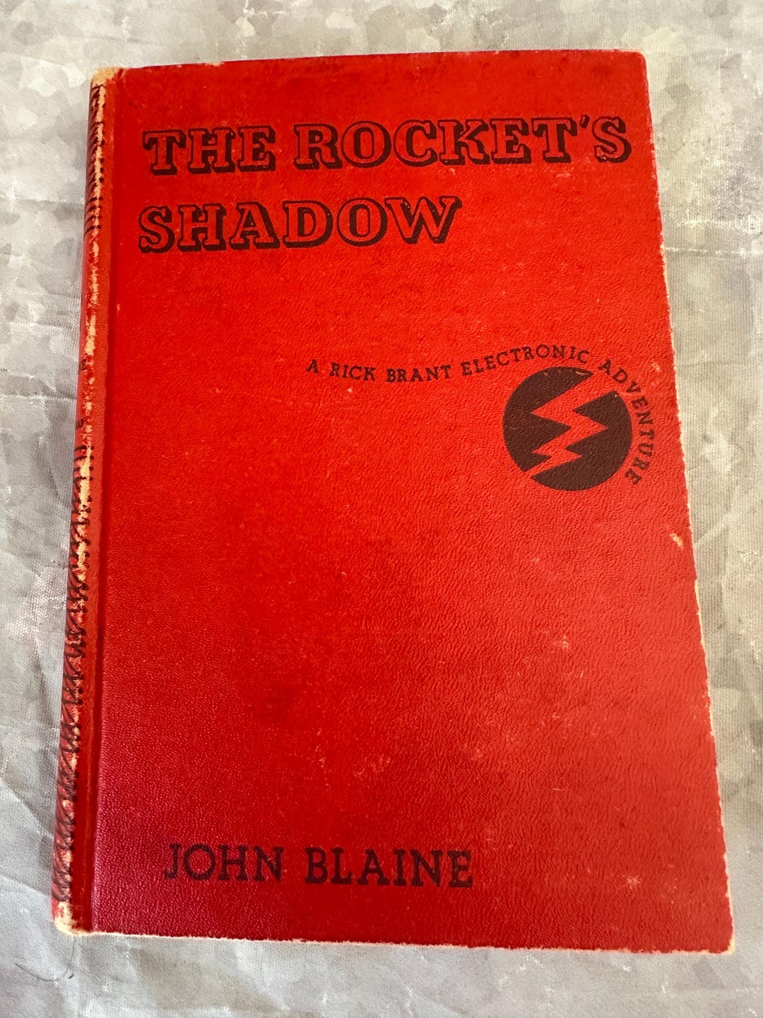 Rick Brant Science Adventure Story "the Rocket's Shadow"~ 1947 First Edition Hardcover~ John ...