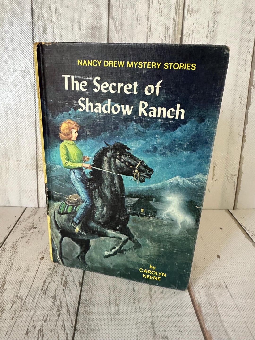 Nancy Drew "the Secret at Shadow Ranch" Carolyn Keene 1965 Revised ...