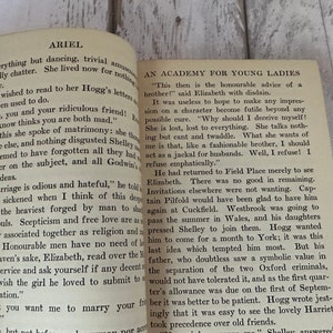 Ariel the Life of Shelly by Andre' Maurois~ 1928 Small Hardcover~ D ...