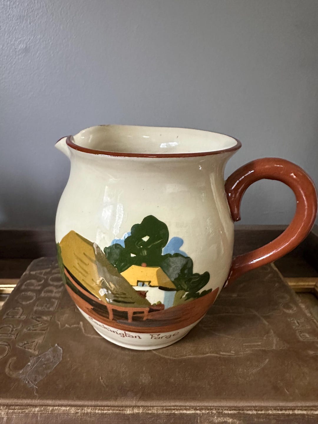 Torquay Small Pitcher/creamer Motto Ware Devonware West Country Pottery ...
