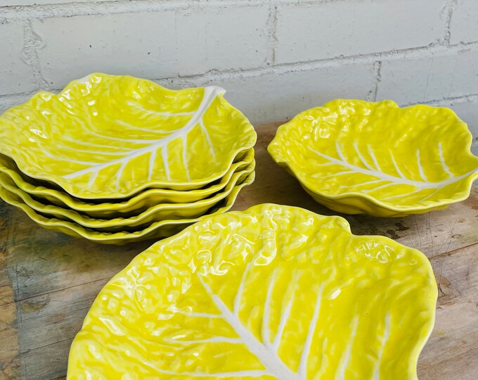 Cabbage Leaf Plates- Yellow Cabbage China - Salad Plates - Portugal ...