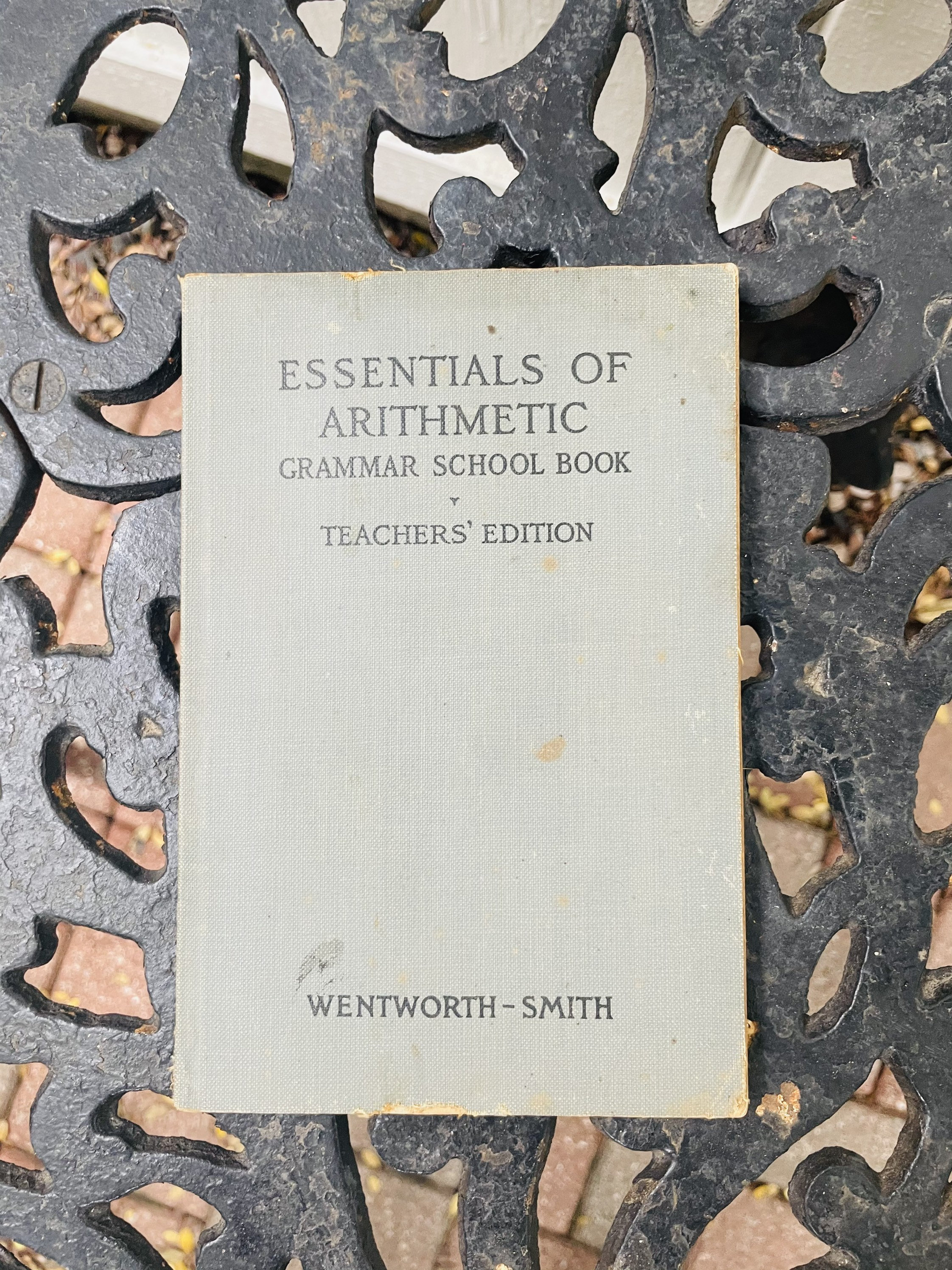 Antique School Books Vintage Book Collection light Colored - Etsy