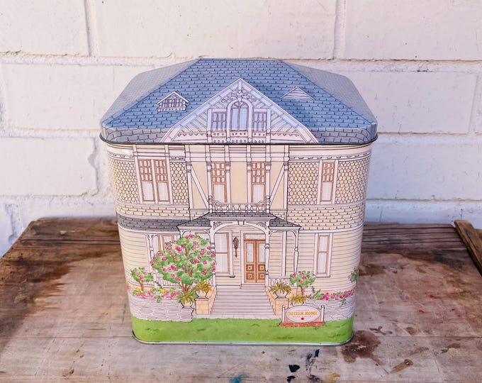 Vintage Cottage Shaped Tin- Napa Valley-winery-victorian House-sutter ...
