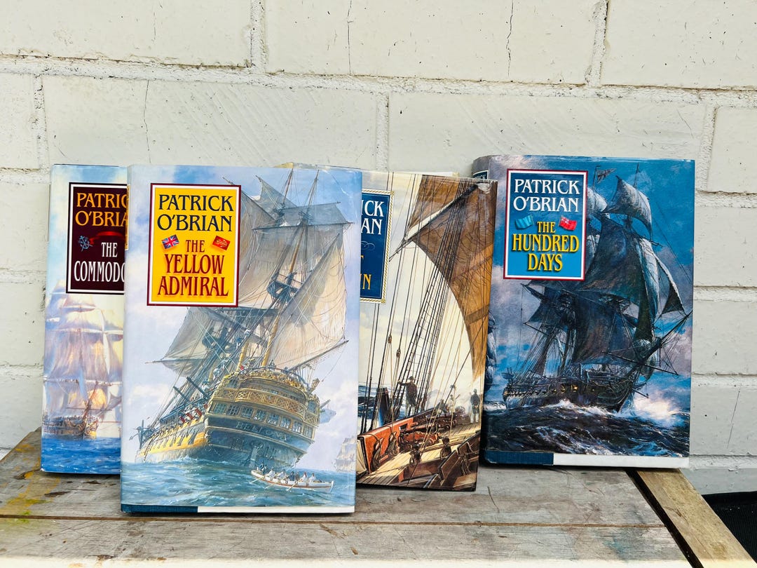 Vintage Book Set- Sailing -boat-yachting- Fiction Hardbacks- Jacket ...