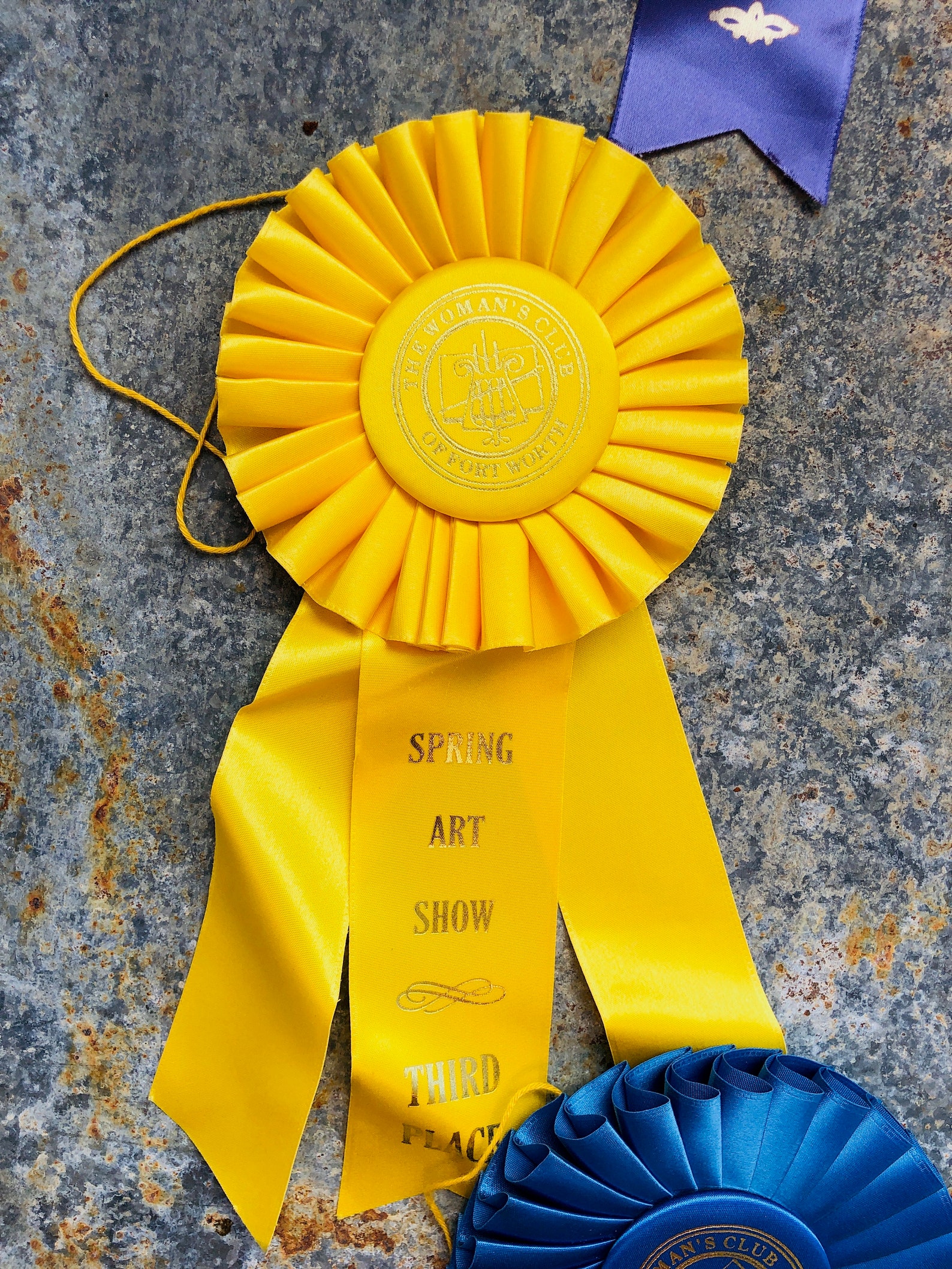 Satin Award Ribbons Trophy Award Art Ribbons Artist - Etsy