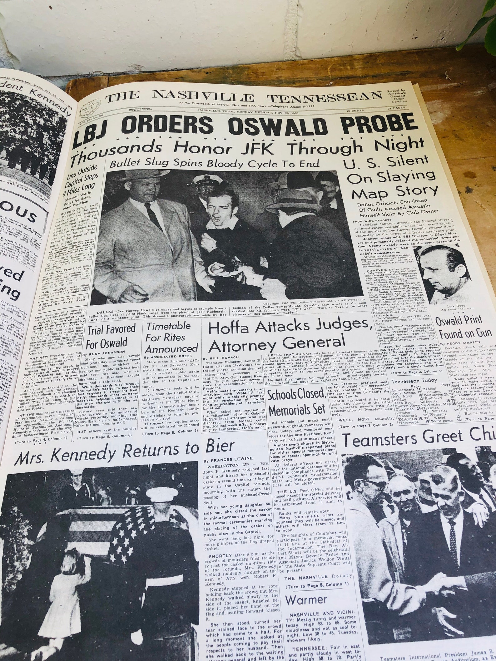 John F. Kennedy JFK Collection of Newspaper Articles Post - Etsy