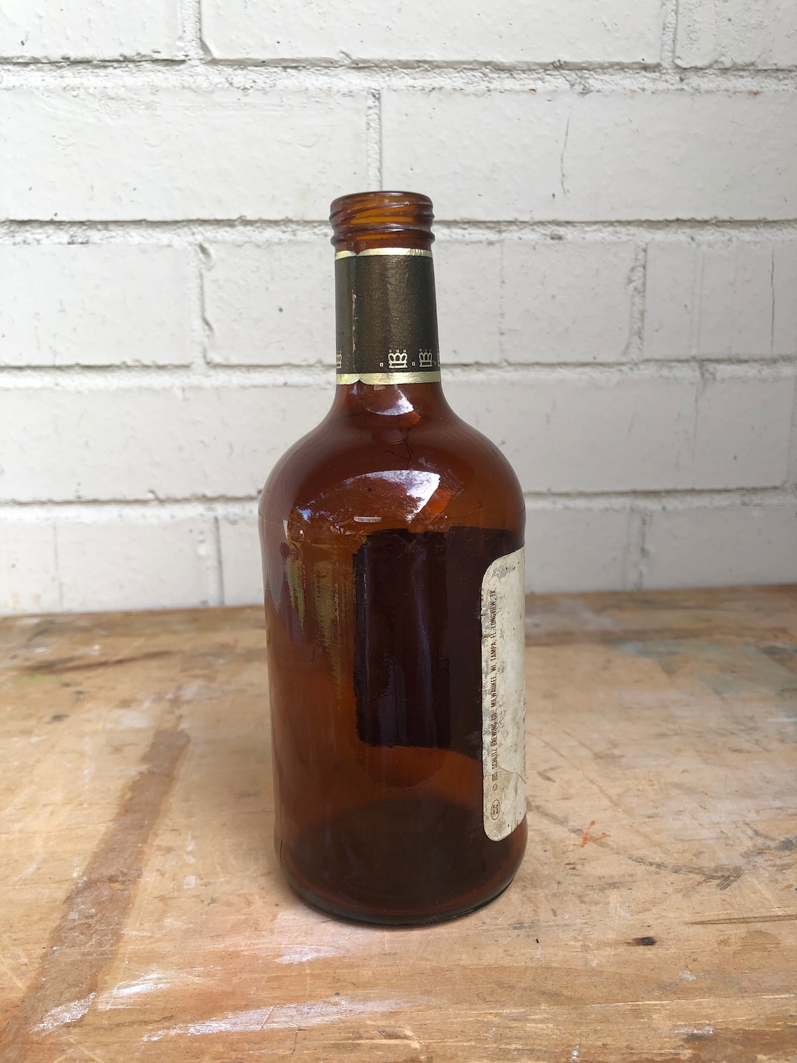 Vintage Beer Bottle Jos Schlitz Brewing Erlanger 1893 | Etsy