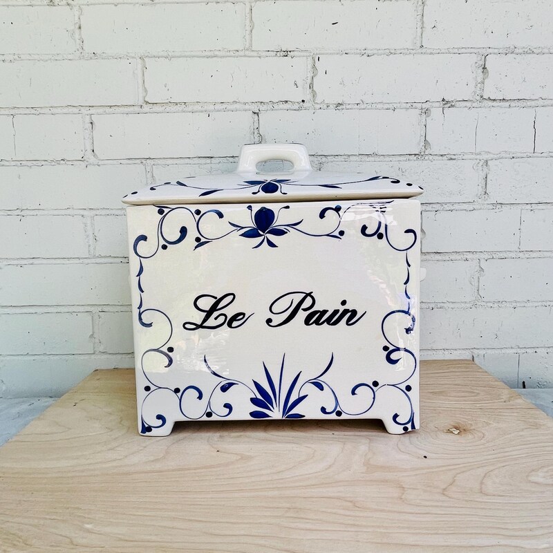 Vintage Bread Box - Etsy