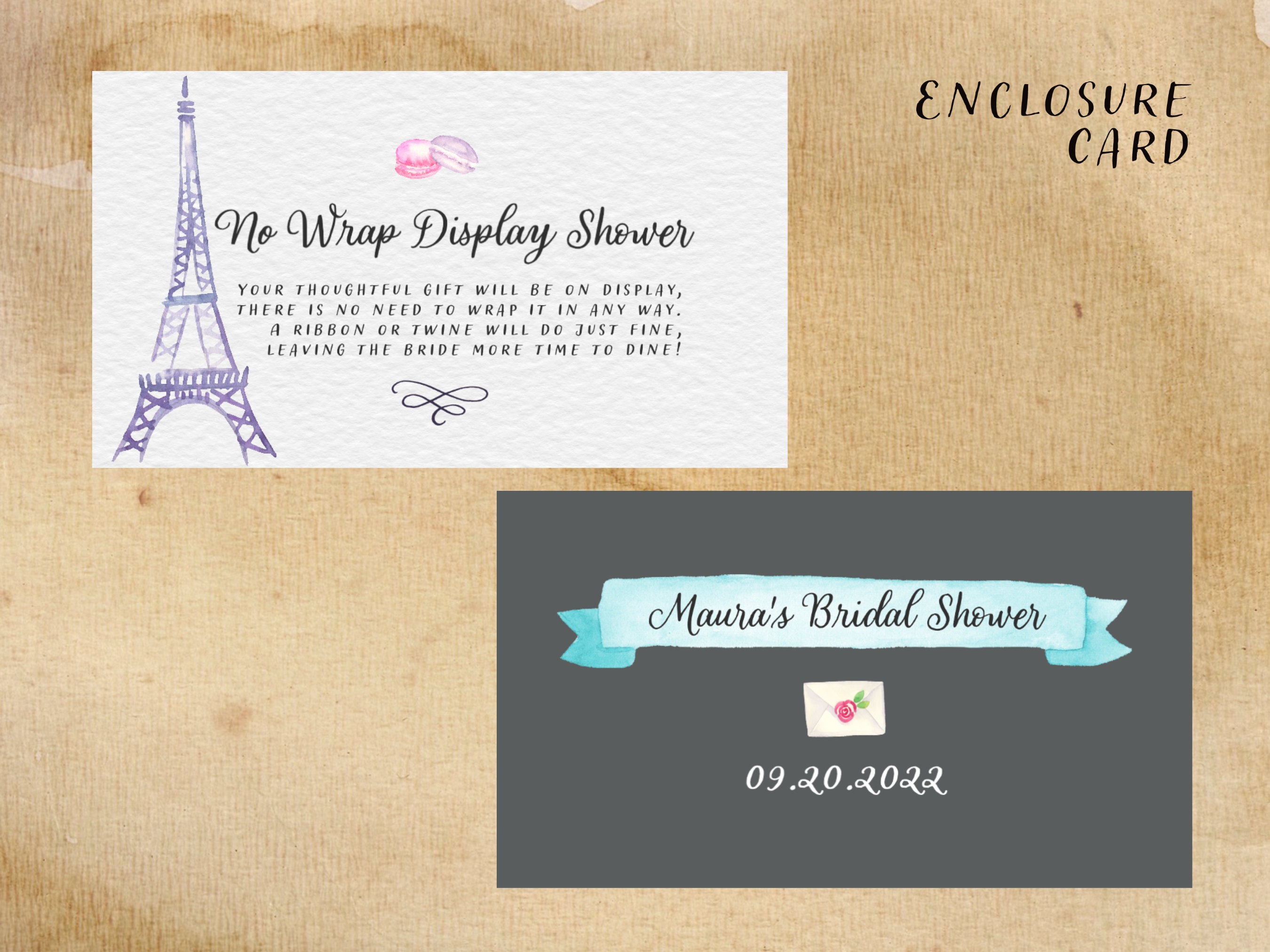Bridal Shower Birthday Invitation Watercolor Paris Digital Download ...