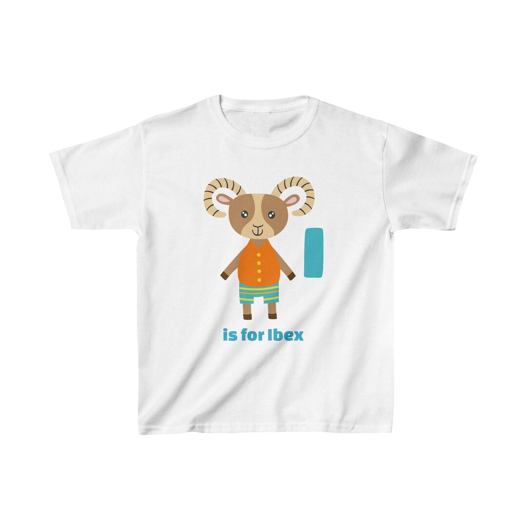 Alphabet Parade Train Preschool I is for Ibex Toddler Fine Jersey Tee ...