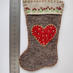 Christmas Hanging Stocking Ornament Sewing Pattern, PDF Tutorial and ...