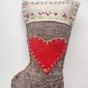 Christmas Hanging Stocking Ornament Sewing Pattern, PDF Tutorial and ...