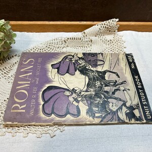 Romans Unit Study Book Pamphlet 1934 - Etsy