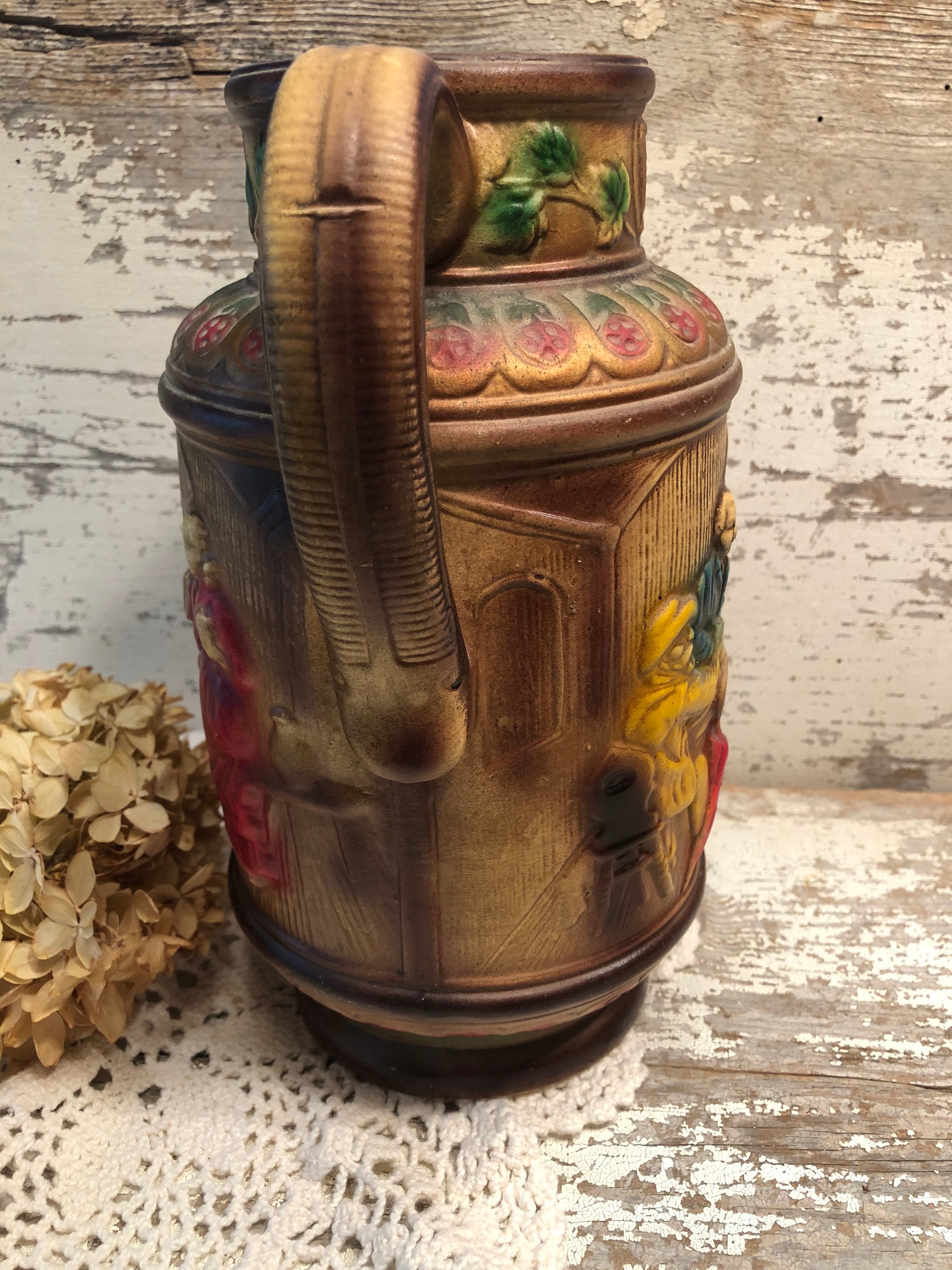 Large Ceramic Pitcher Jug Made in Japan | Etsy