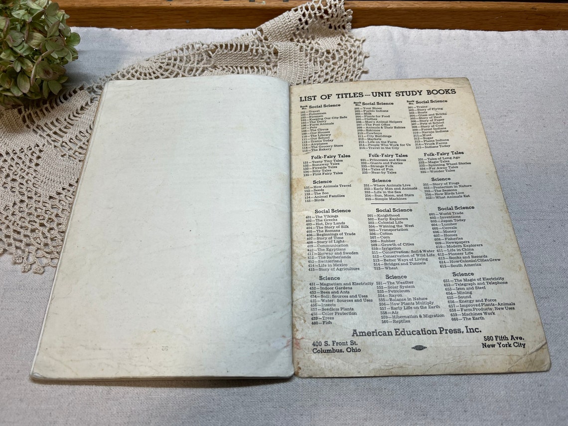 Romans Unit Study Book Pamphlet 1934 | Etsy