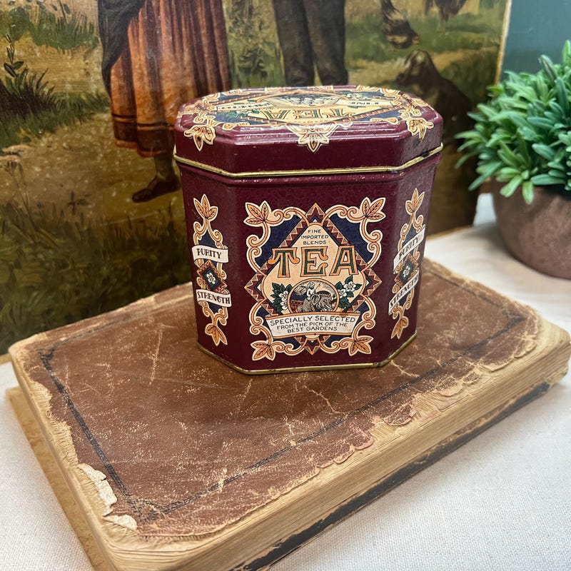 Tea Tins - Etsy