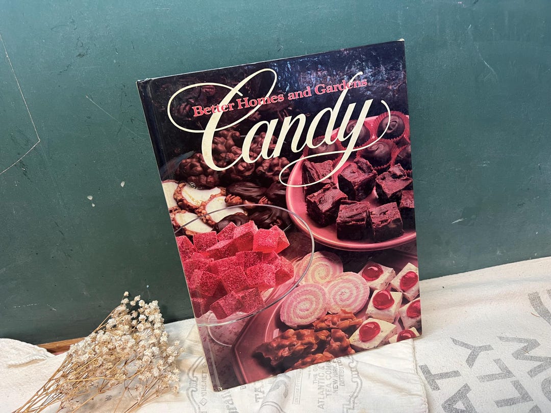 Better Homes and Gardens Candy Cookbook 1984 - Etsy