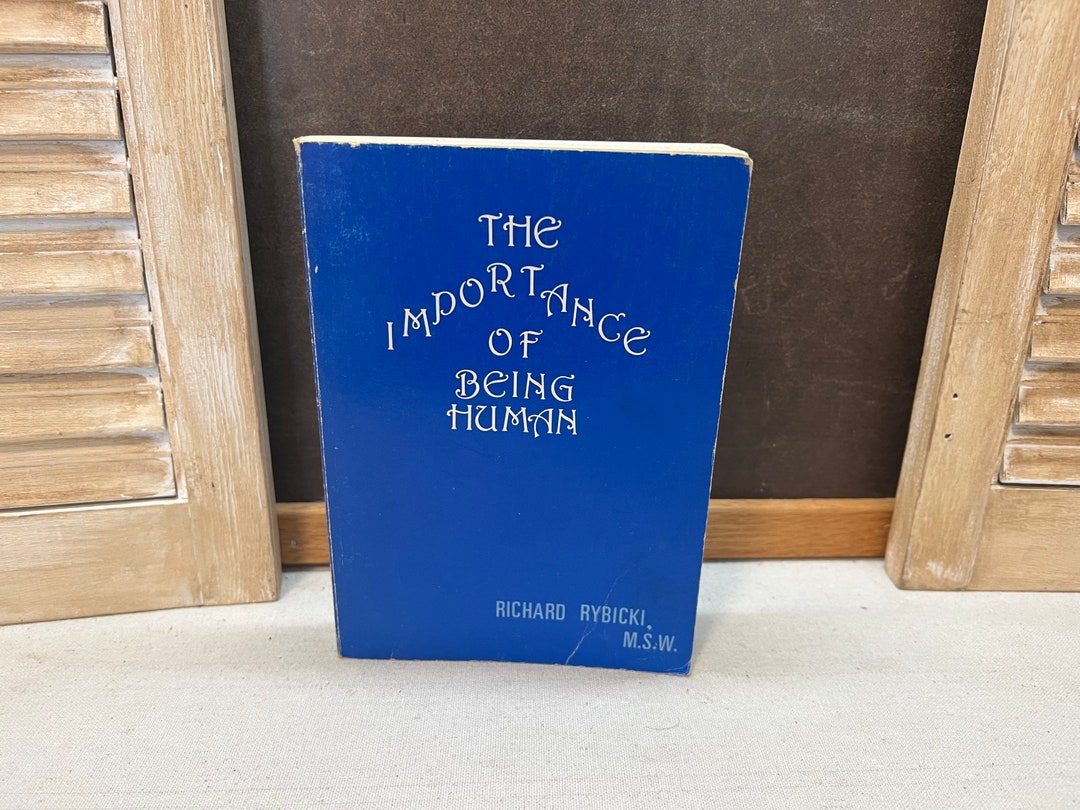 The Importance of Being Human 1980 Richard Rybicki - Etsy