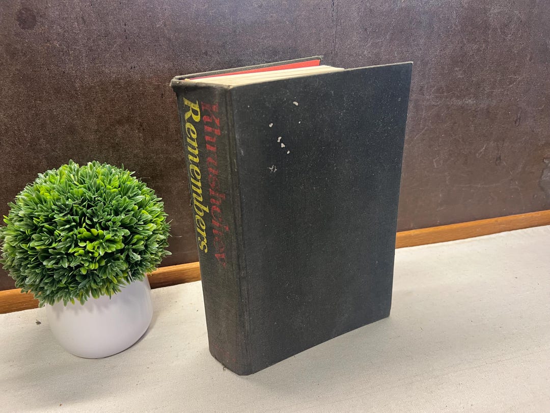 Khrushchev Remembers Edward Crankshaw 1970 Hardback - Etsy