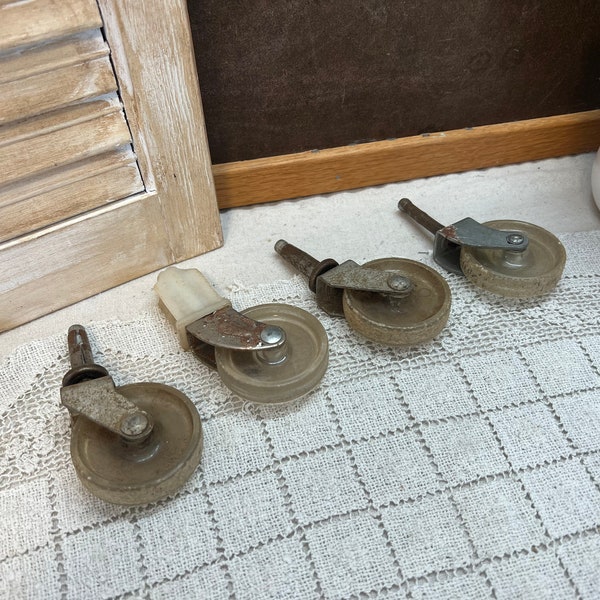 Vintage Caster Wheels - Etsy