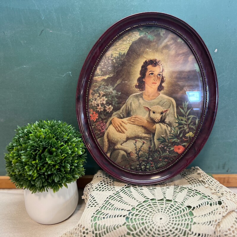 Antique Jesus Picture - Etsy