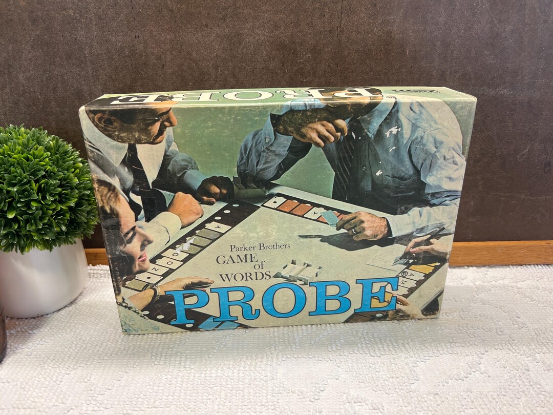 1964 Probe Parker Brothers Game of Words - Etsy