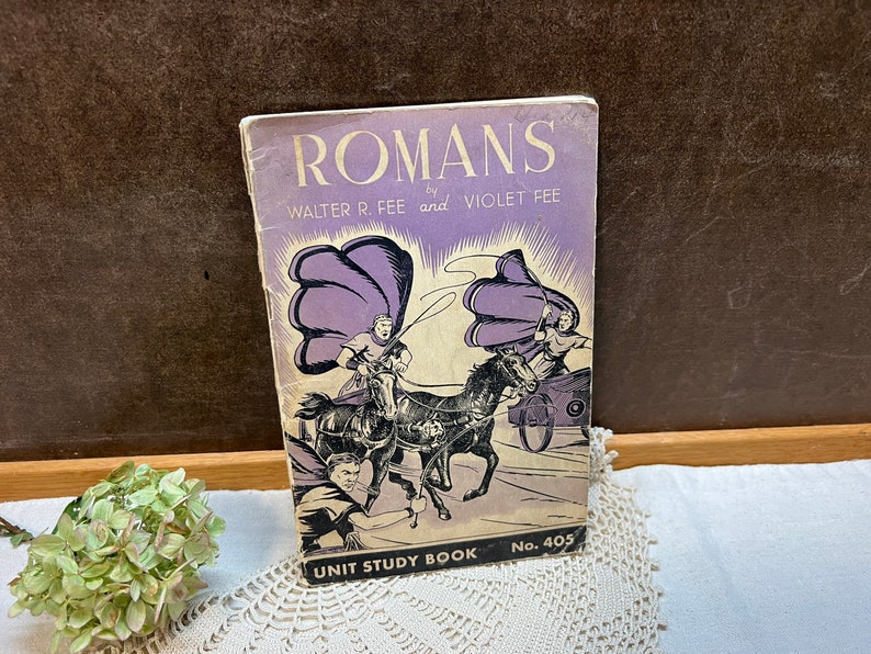 Romans Unit Study Book Pamphlet 1934 | Etsy