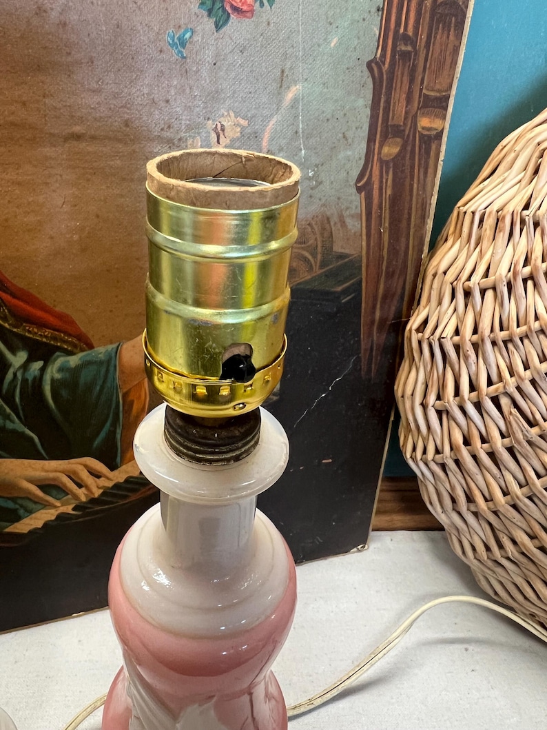 Aladdin Alacite Lily of the Valley Table Lamp Pink or Chanteuse - Etsy