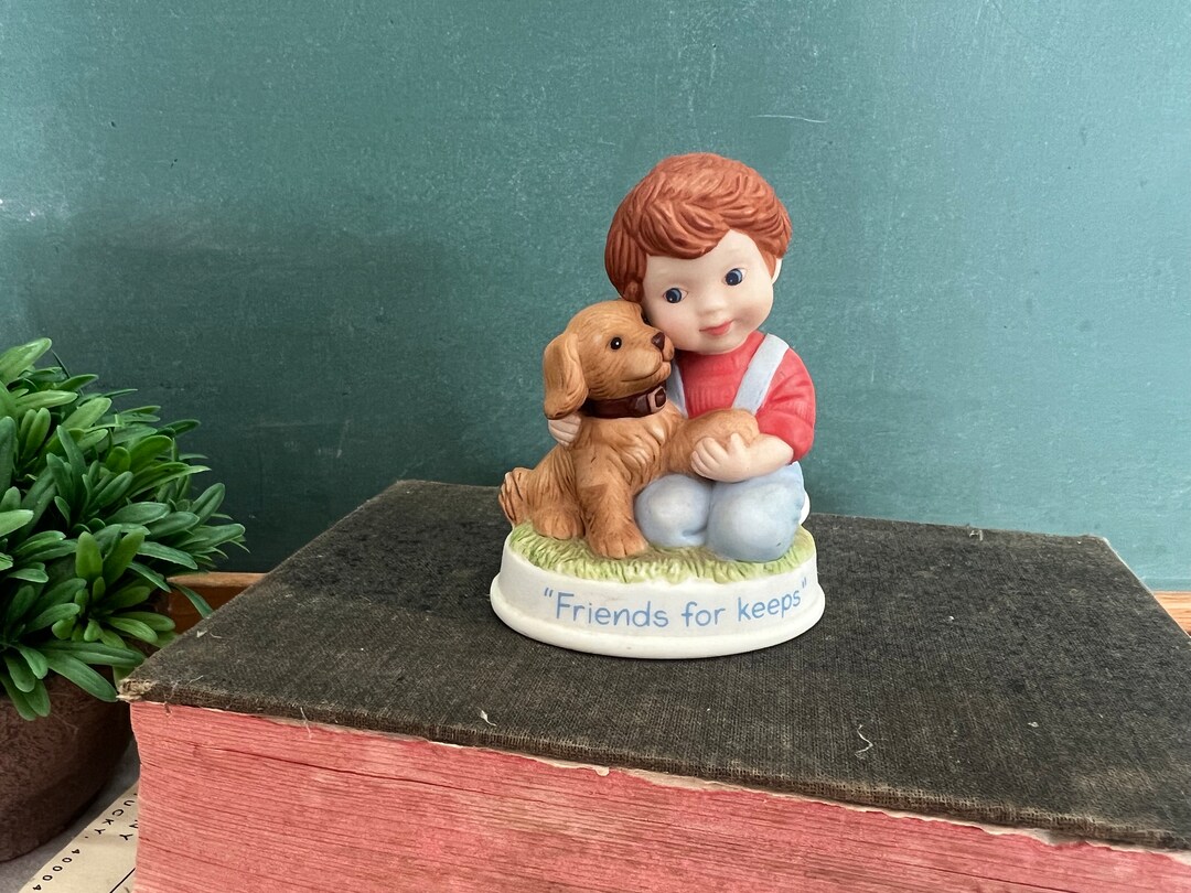 Avon "friends for Keeps" Figurine Tender Memories - Etsy