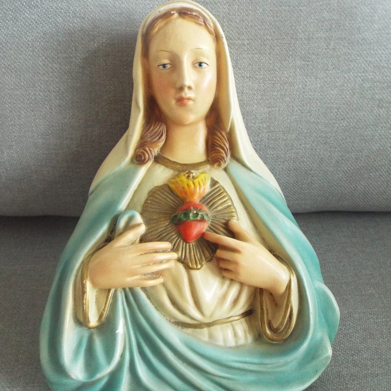 Chalkware Religious Statues - Etsy