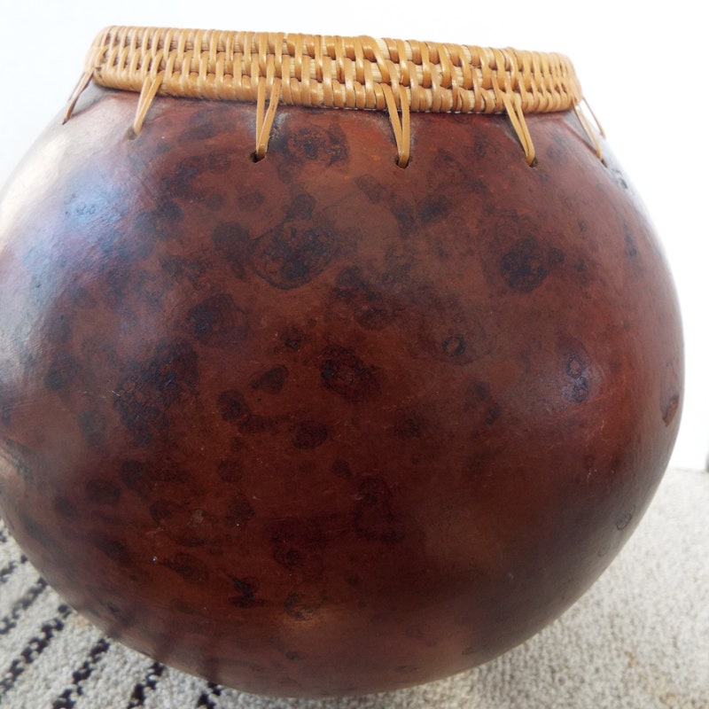 African Tribal Vase - Etsy