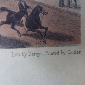 Antique Deroy Hand Colored Lithograph Broad-way New York City Artist ...