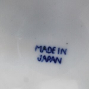 Antique Japanese Phoenix Ware Blue White Dishes 7.5" Salad Plate ...