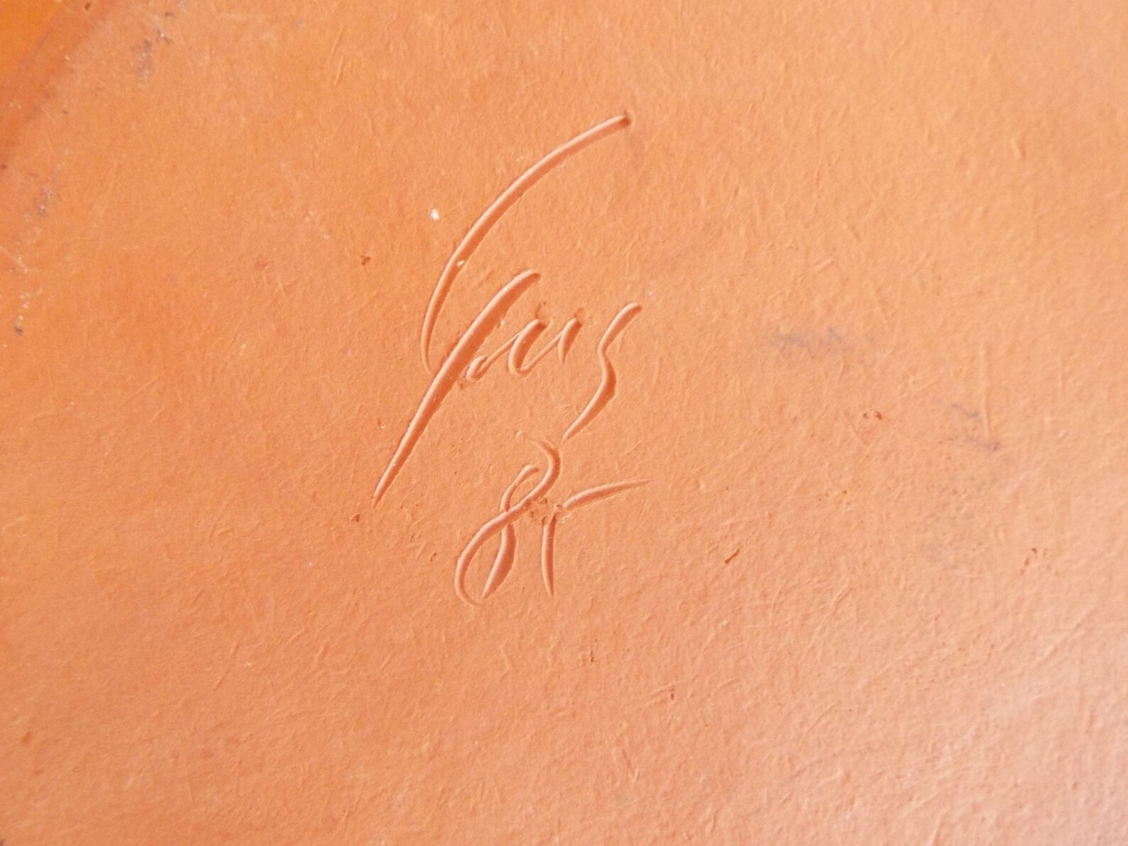 9 Redware Slipware Hand Crafted Plate Tulips Heart - Etsy