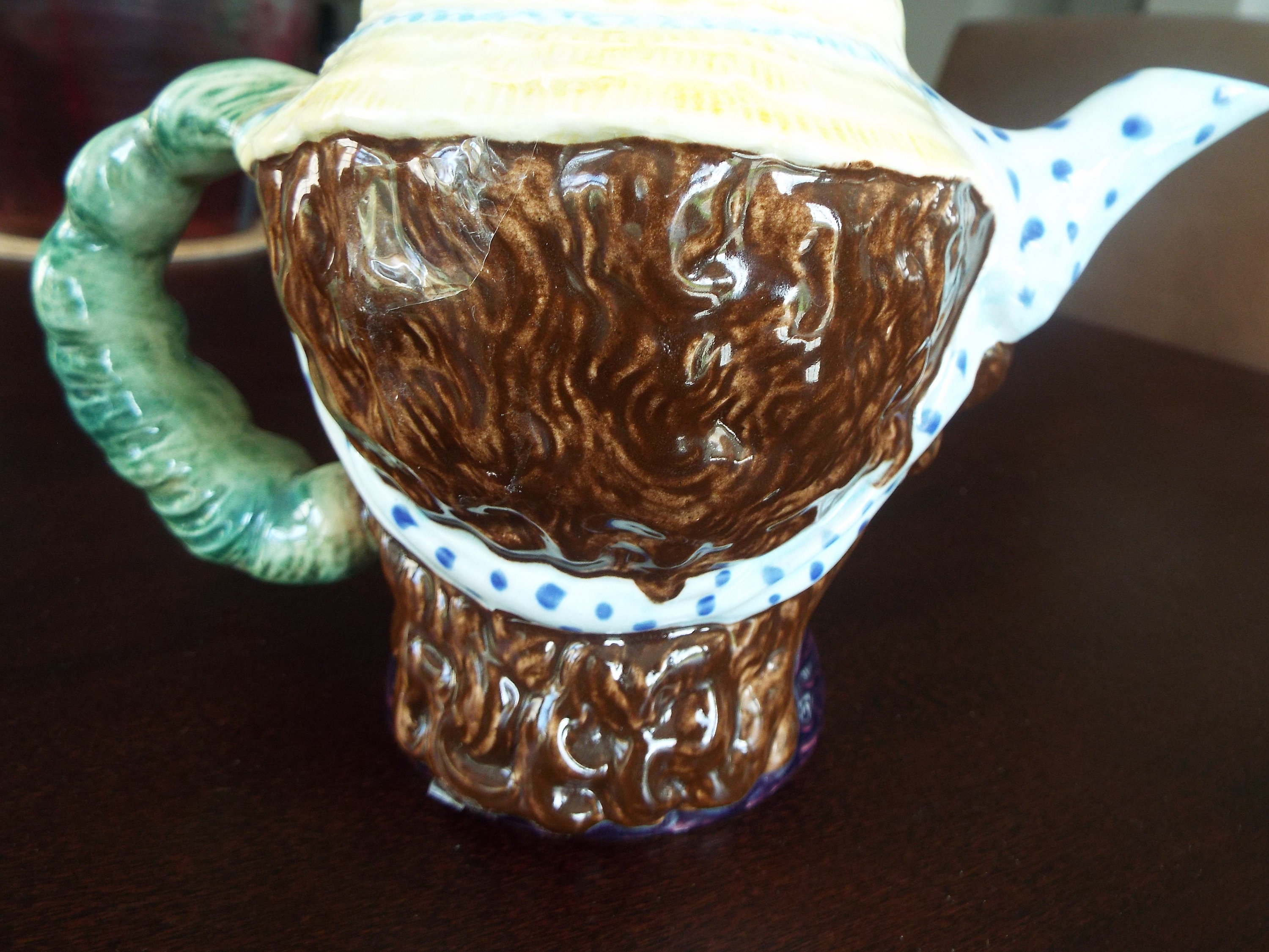 Beswick Dolly Varden Teapot English Teapot Figural Teapot #1203 ...