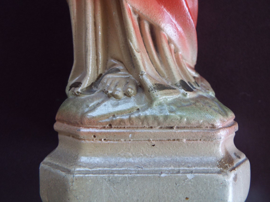 13 Large Religious Statuary Chalkware Altar Shrine | Etsy