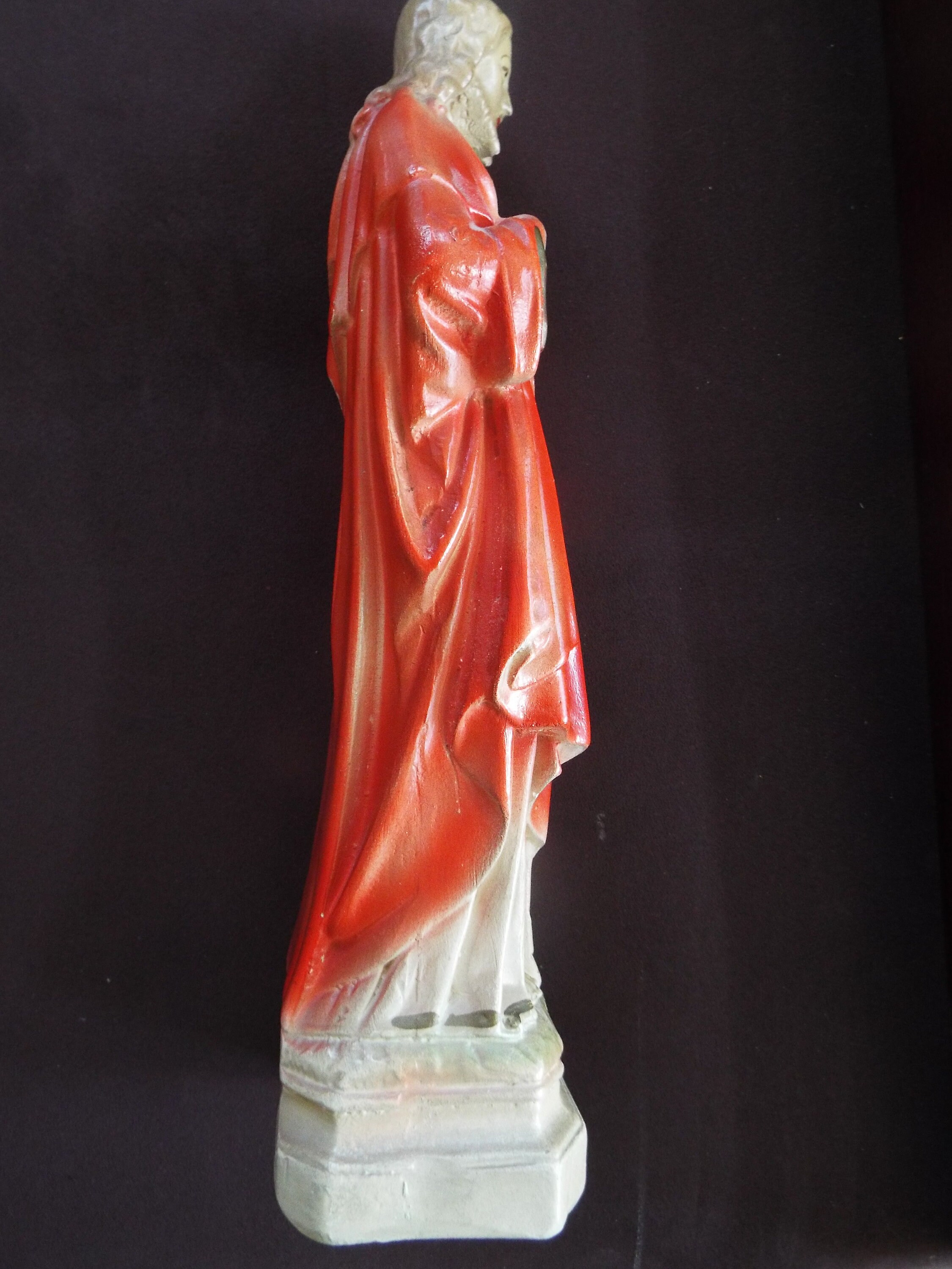 13 Large Religious Statuary Chalkware Altar Shrine | Etsy