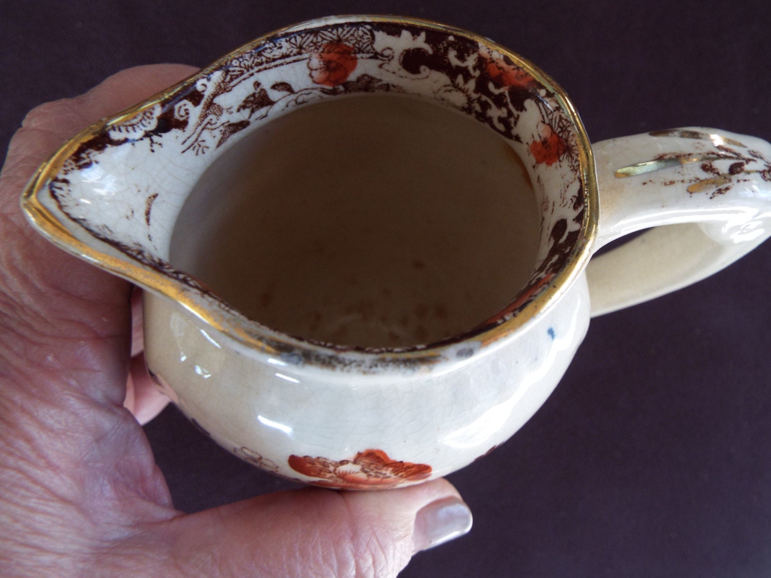 English Staffordshire Copeland Spode Brown Transferwear | Etsy