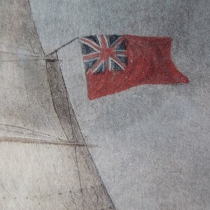 Clipper Sailing Ship Nautical Hand Colored Engraving James Nicol ...