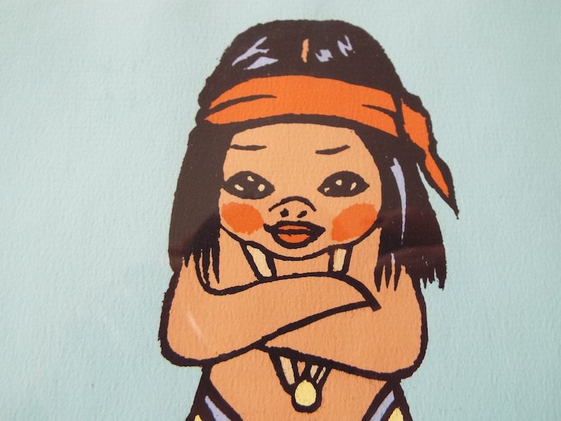 Gerda Christoffersen Silkscreen lithograph print Oodees | Etsy