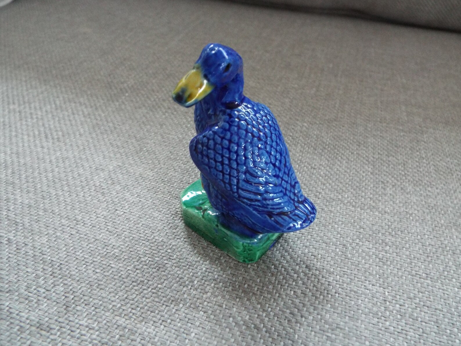 Chinese Export Famille Rose Majolica Pottery Blue Duck Crane - Etsy