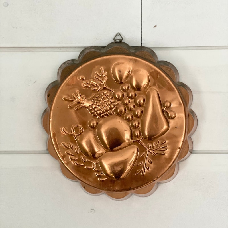 Vintage Copper Mold - Etsy
