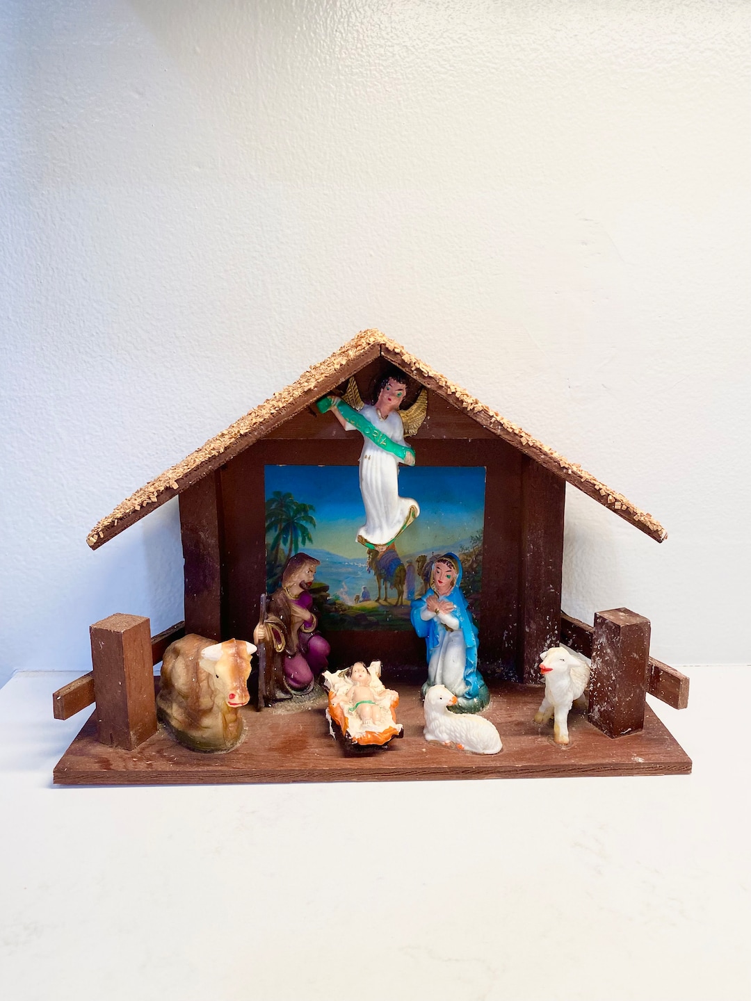 Nativity Display / Nativity Creche Figures / One Piece Nativity Scene ...