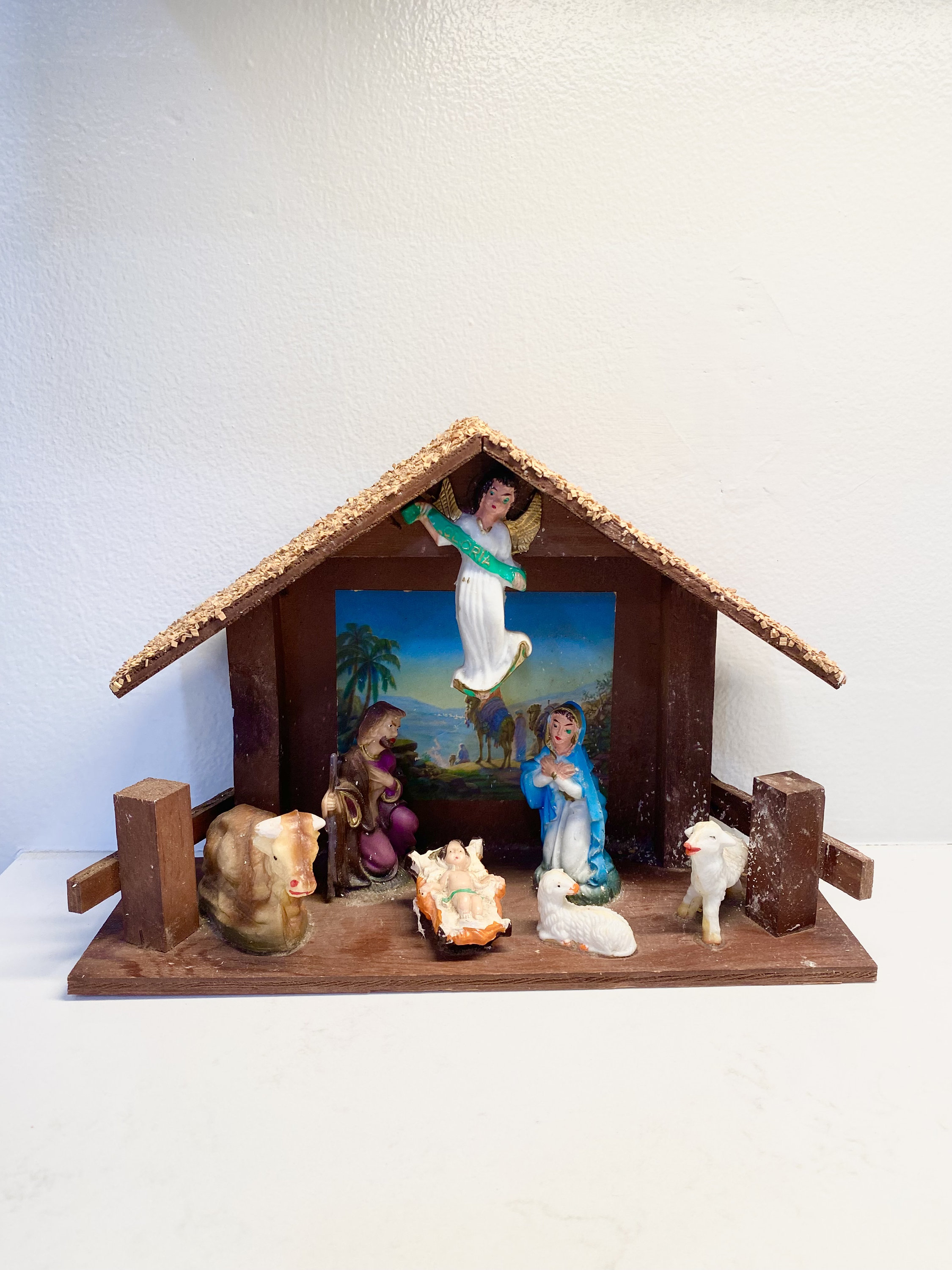 Nativity Creche - Etsy
